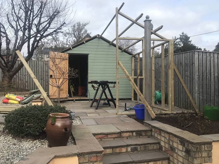 How to Construct a Sheltered Lean-to | Gardens Galore