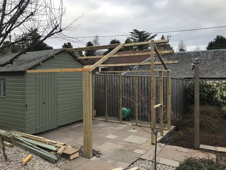 How to Construct a Sheltered Lean-to | Gardens Galore